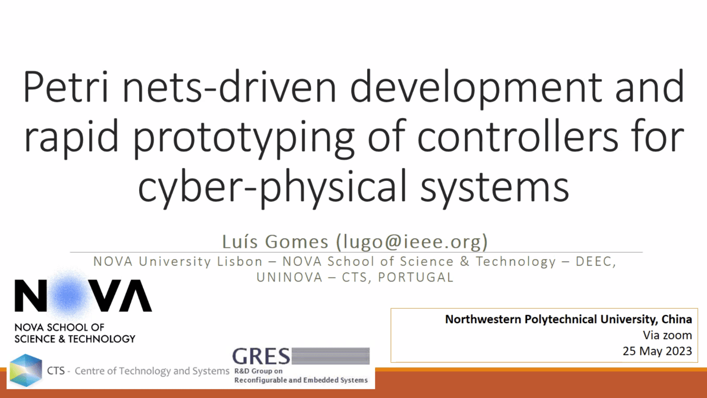 IES Chapter Seminar: Petri nets-driven development and Rapid ...
